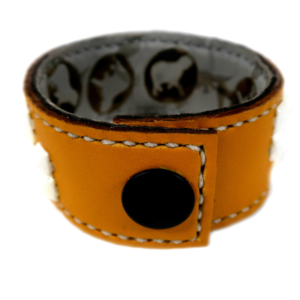 Studsed Wristband (Wide / D.Yellow x White) / by TBR – TAR LABORATORY WEB_STORE